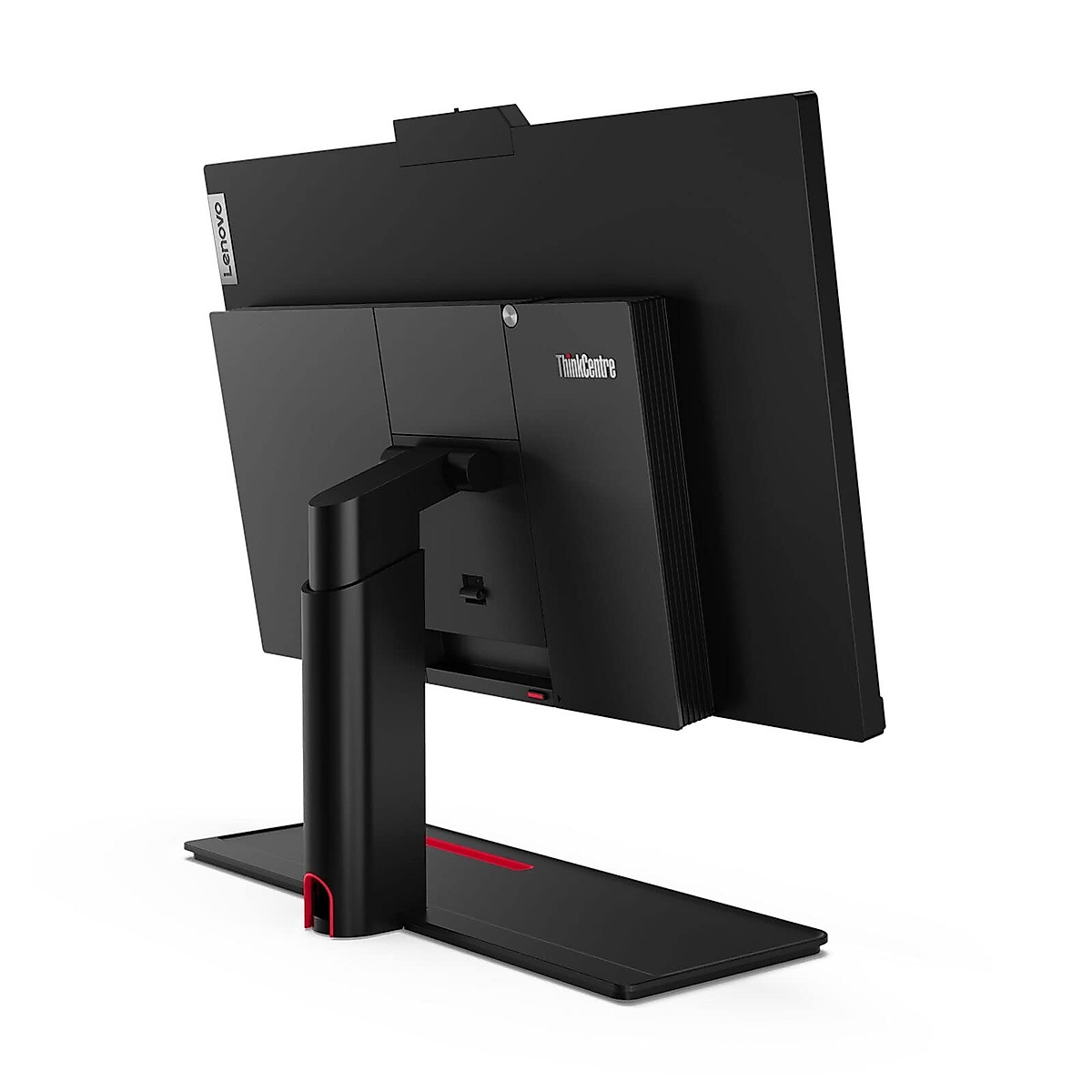 Lenovo 2023 ThinkCentre M90a 23.8" FHD IPS All-in-One AIO Desktop 6-Core Intel i5-10400 16GB DDR4 256GB NVMe SSD Intel UHD Graphics WiFi AX BT Webcam USB-C DP RJ45 Black Windows 11 Pro w/RE USB
