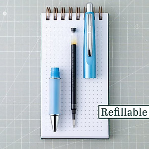 PILOT Dr. Grip Limited Refillable & Retractable Gel Ink Rolling Ball Pen, Fine Point, Metallic Charcoal Gray Barrel, Black Ink, Single Pen (36270)