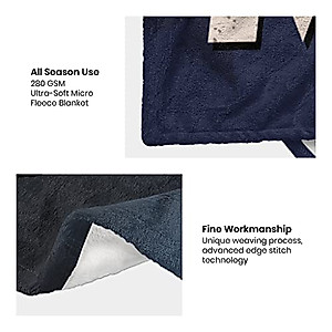 Wream Custom Blanket for Bed Personalized Fans Gift Basketball City Name and Number Winter Summer Fleece Throw Blankets, Optional【40x50】【50x60】【 60x80】inch