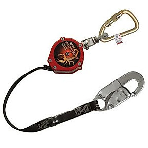 Fall Limiter,9 ft.,1 Leg,Red