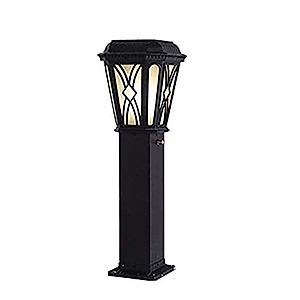 SPNEC Outdoor Waterproof Column Headlights, Home Villa Garden Lawn Lights Outdoor Courtyard Landscape Lights