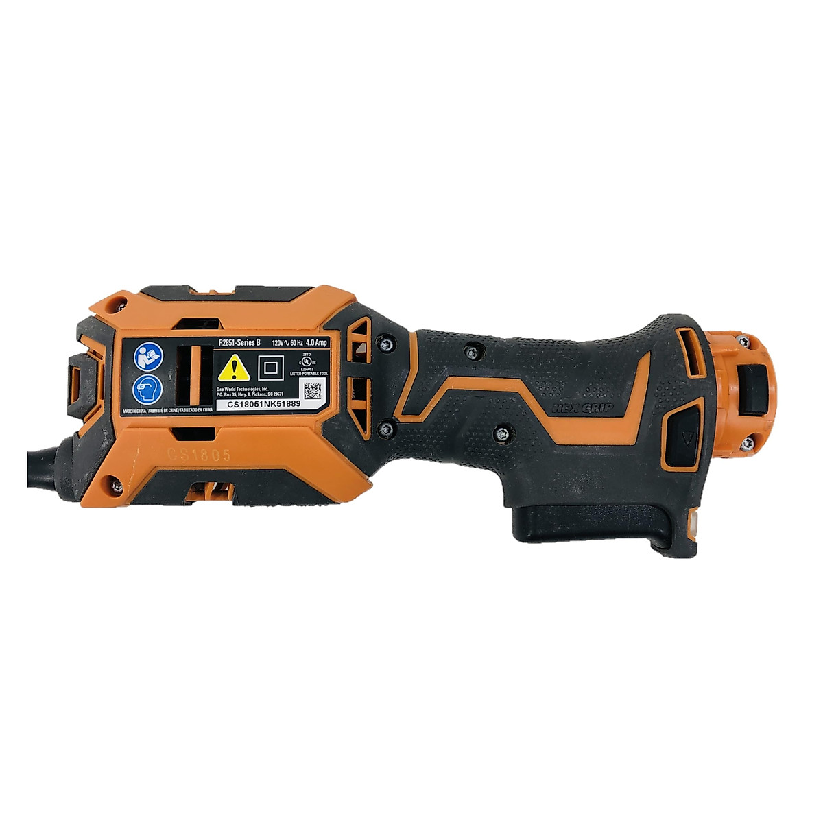 RIDGID JobMax Corded Power Base R2851 - Power Base Only, (Bulk Packaged), Orange