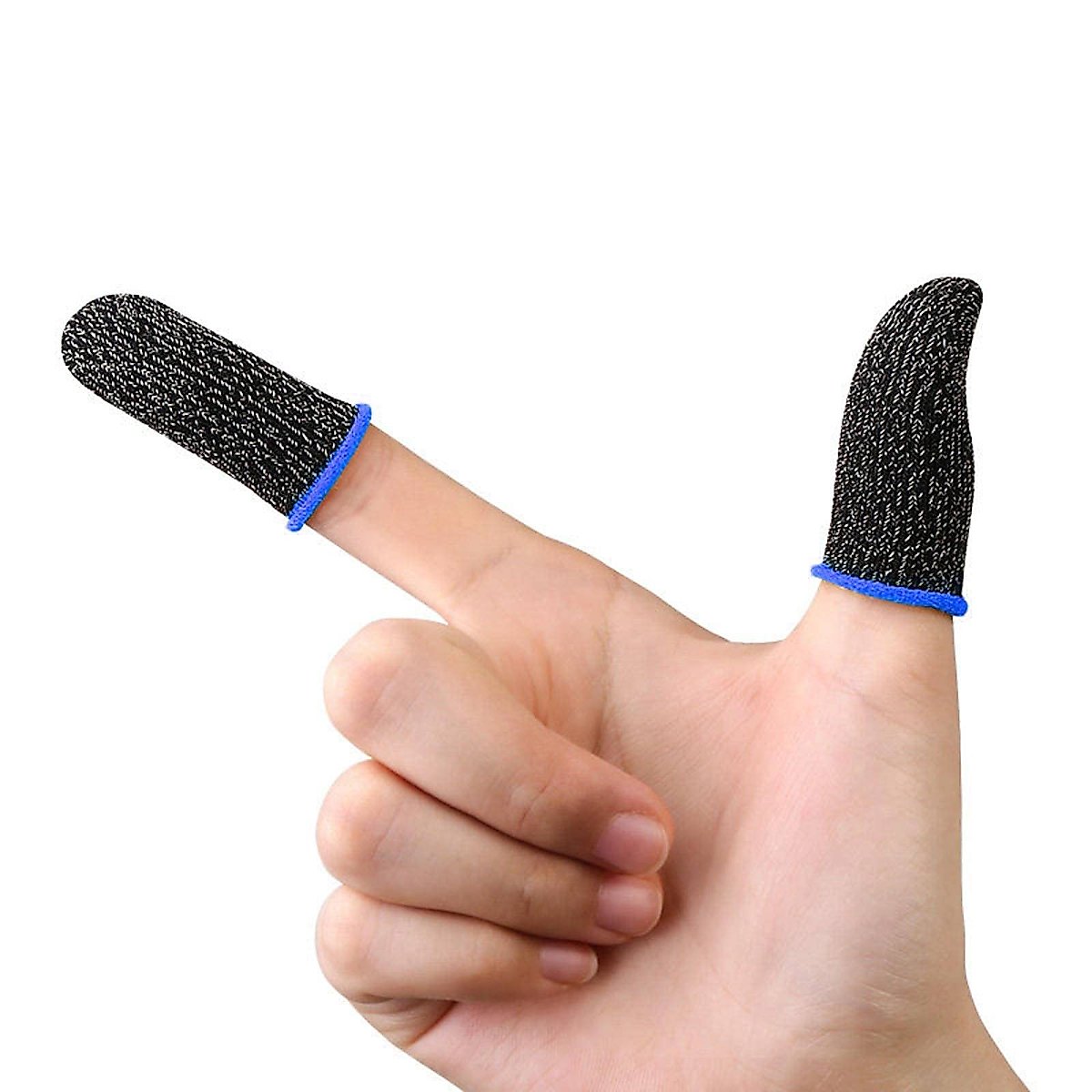 NB The Game Fingers Vent The Finger Cover of The Game Touch Panel of The fingertip Phone with Gloves to Prevent The Game Controller Sweat.