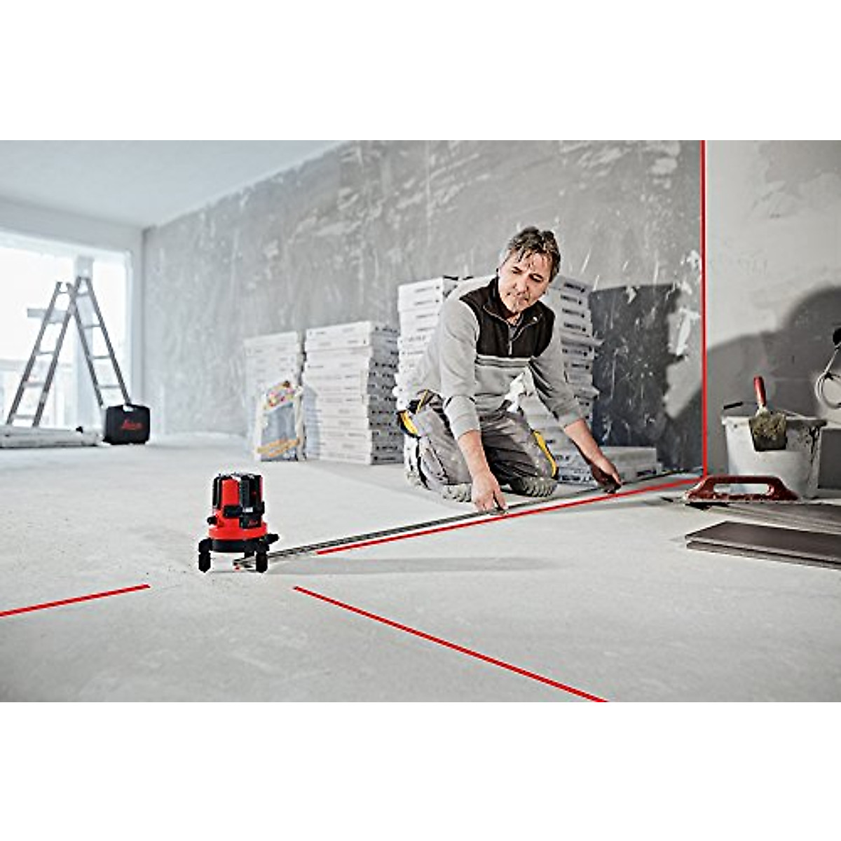 Leica Geosystems 834838 LINO L4P1 Multi-Line Laser Red