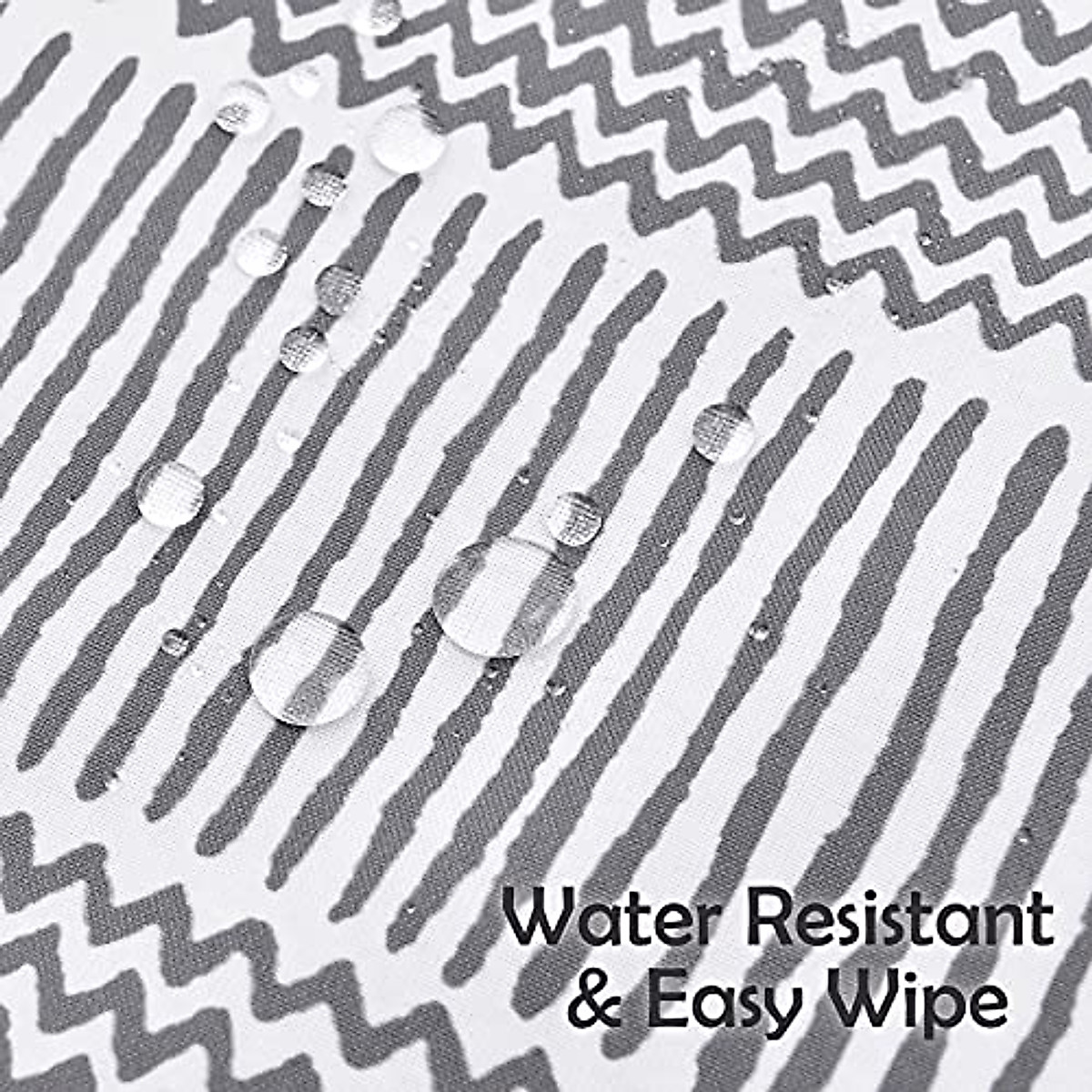 Splat Mat for Under High Chair/Arts/Crafts, Triluby 51" Waterproof Non Slip Food Splash Mat for Eating Mess, Washable Weaning Mat Reusable Spill Floor Protector (Stripe)