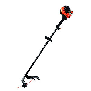 Remington RM25S 25cc 2-Cycle 16-Inch Straight Shaft Gas Powered String Trimmer - Lightweight Weed Wacker for Lawn Care, Orange
