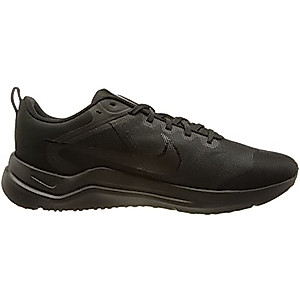Nike Downshifter 12 Mens Running Trainers DD9293 Sneakers Shoes (UK 10 US 11 EU 45, Black Dark Smoke Grey 002)