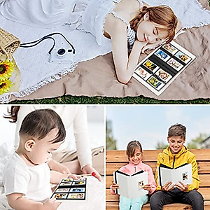 288 Vertical Photos for Instax Mini Photo Album, Front Window, Polaroid Book Album 2x3 for Fujifilm Instax Mini Film 11 9 8 40, Polaroid 300, HP Sprocket, K-pop Photocards (White)