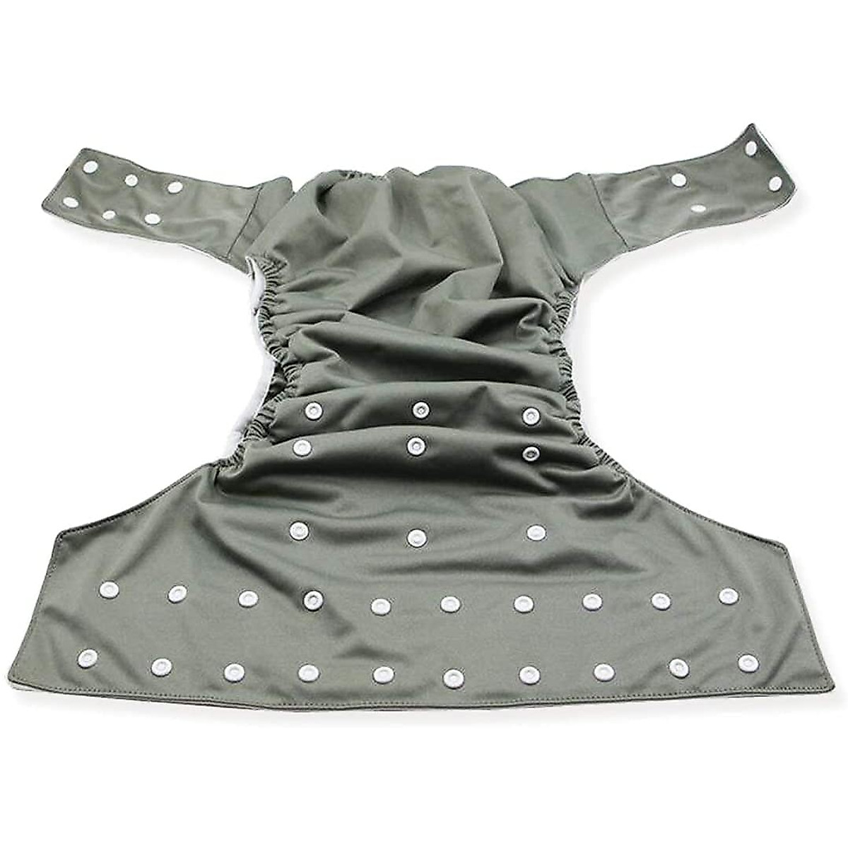 Kawaii Adult Reusable Cloth Diaper, Large Adult Nappy with 1 Super Absorbent Diaper Insert, Waterproof Adjustable Incontinence Leakproof Protective Underwear - Peaches