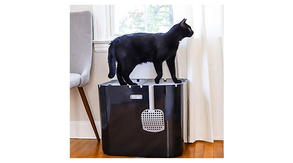 Modkat XL Litter Box - Top or Front Entry & Anti-Tracking