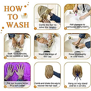 Esmee Long Wavy Pale Pink Wig For Women Bangs Wig Curly Synthetic Hair Natural Looking Heat Resistant Fiber For Daily Party Cosplay Christmas Wear