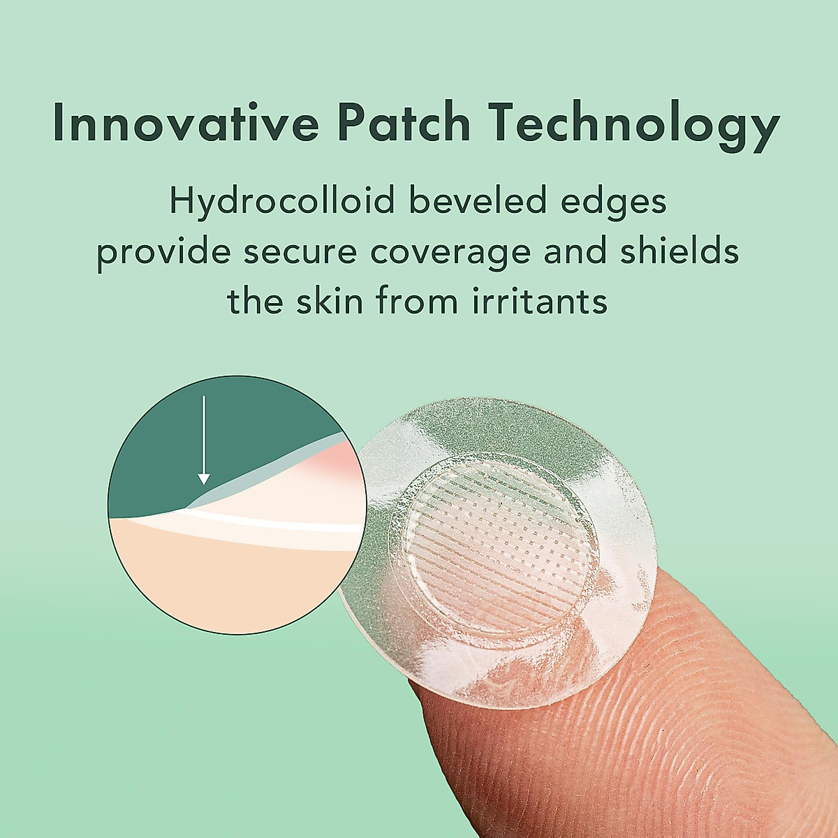 Rael Pimple Patches, Miracle Microcrystal Spot Cover - Hydrocolloid Acne Patch with Tea Tree Oil, Early Stage Zits and Blemish, Korean Skin Care, Vegan, Cruelty Free (36 Count)