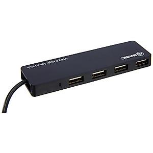 TELLUR Basic USB Hub, 4 Ports, USB 2.0, Black