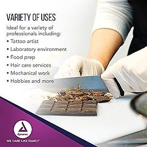 Dynarex Safe-Touch Disposable Latex Exam Gloves, Powder-Free, Used in Healthcare and Professional Settings, Bisque, Large, 1 Case, 10 Boxes of 100 Gloves