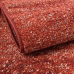 Rugs.com Angelica Collection Rug – 2' x 3' Terracotta Medium Rug Perfect for Entryways, Kitchens, Breakfast Nooks, Accent Pieces