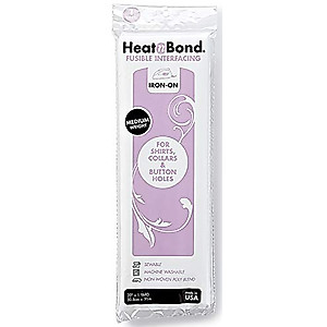Heat'n Bond 102974 Medium Weight Iron-On Fusible Interfacing