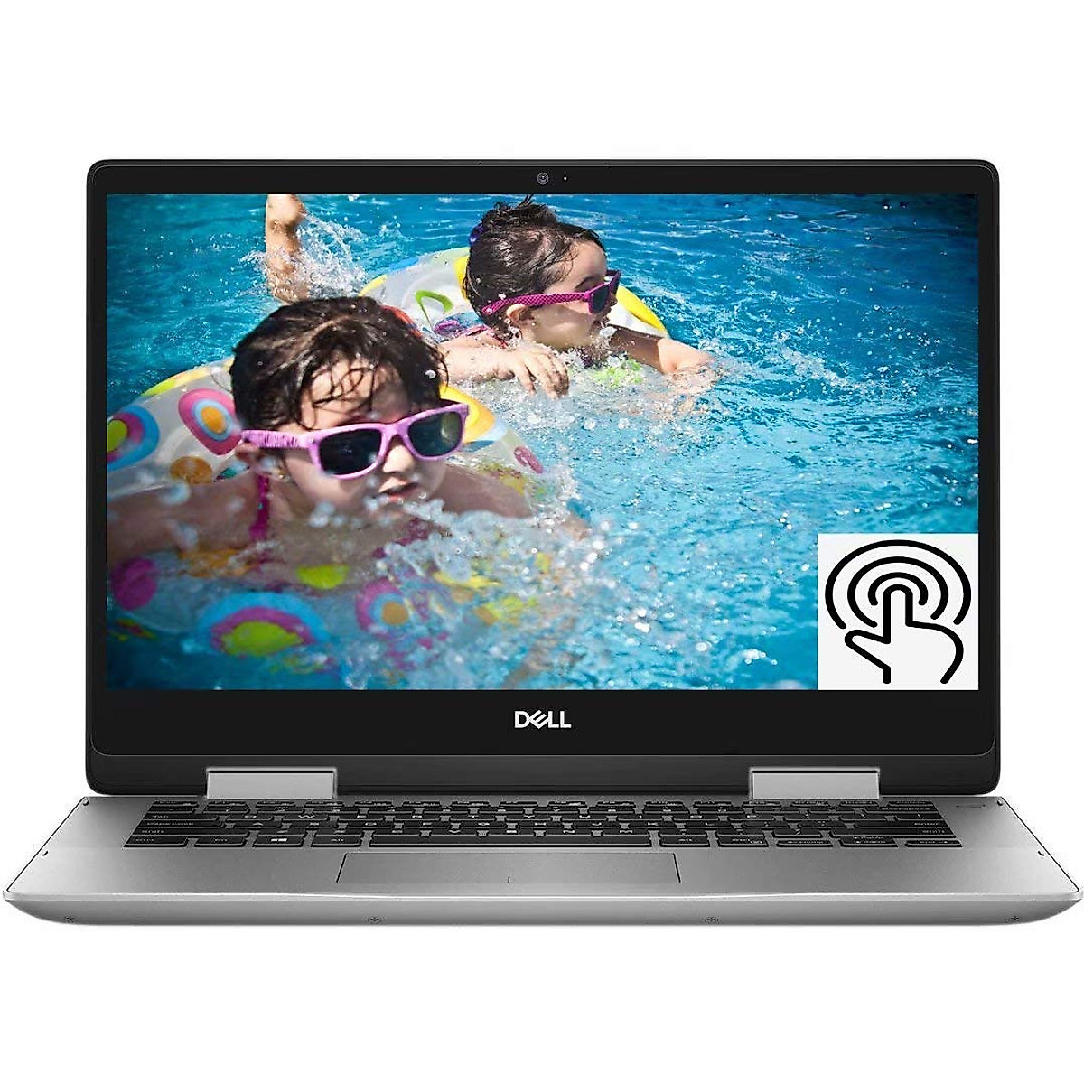 Flagship 2020 Dell Inspiron 14 5000 2 in 1 Laptop, 14'' FHD IPS Touchscreen, AMD Quad-Core Ryzen 7 3700U (Beat i7-7500U), 32GB DDR4 1TB SSD, Backlit KB FP Win 10 (Silver) (Renewed)
