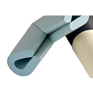 Interbusiness 10pc/Lot Home Furniture U Shape Corner Guard for Baby Child Infant Kids Safety Table Desk Corner Foam Bumps Cushion Protector,Black