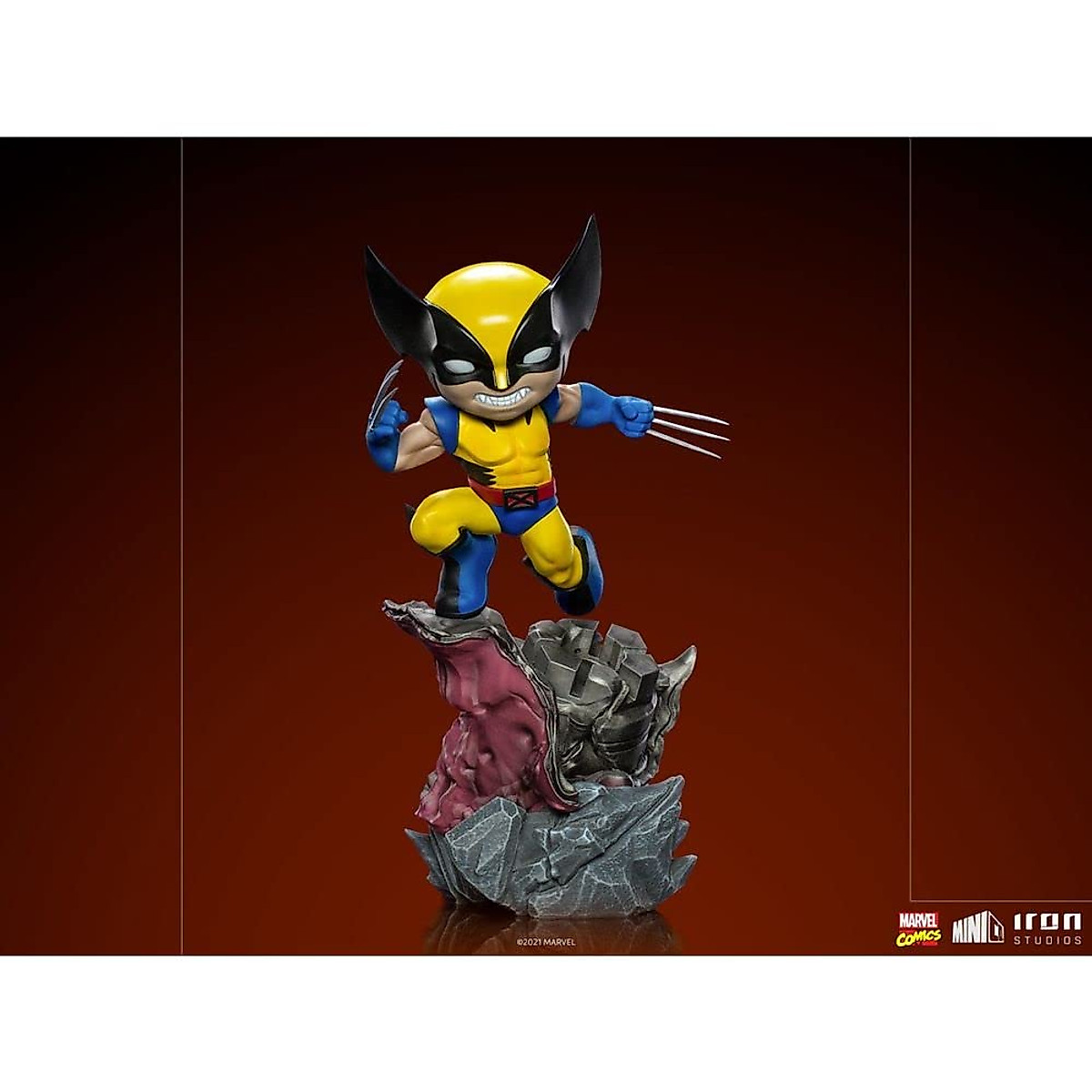 Iron Studios - Minico X-Men Wolverine Vinyl Statue