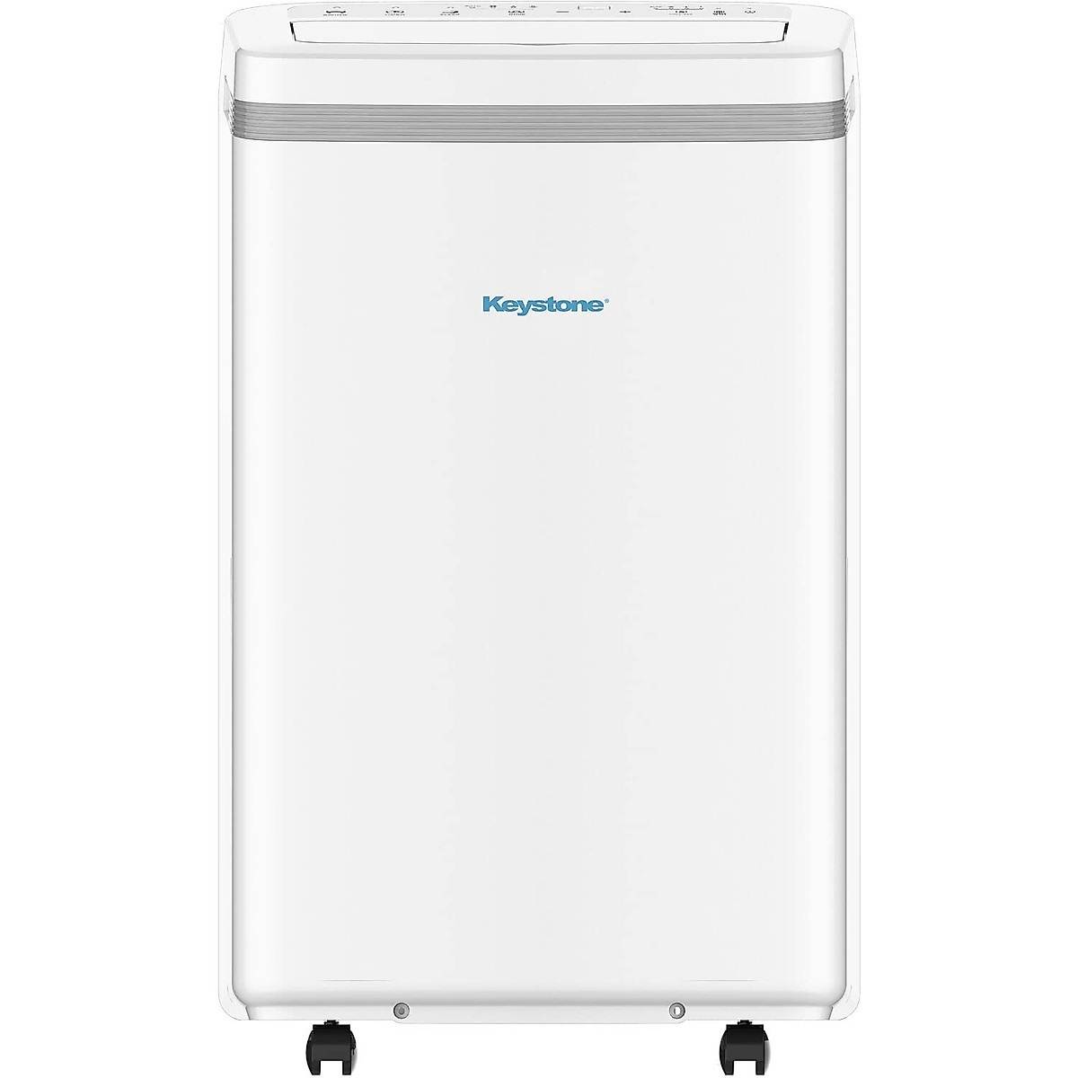 Keystone 13,000 BTU Portable Air Conditioner and Heater with Smart Remote Control & Dehumidifier Function, Quiet Compact Portable AC & Heater Combo for Living Room & Small Rooms up to 450 Sq. Ft