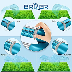 Brizer Oscillating Lawn Sprinkler, Waters 3,000 ft. of Lawn Care, Water Hose for Grass, Sprinkler for Yard, Sprinklers Oscillating, Garden Hose Nozzle, Water Sprinkler for Lawns (Teal)