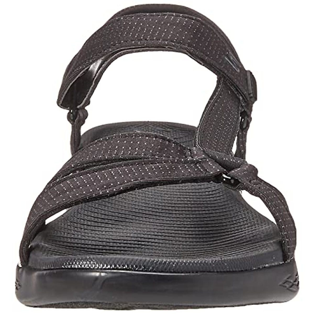 Skechers womens On-the-go 600 - Brilliancy Sport Sandal, Black, 10 US
