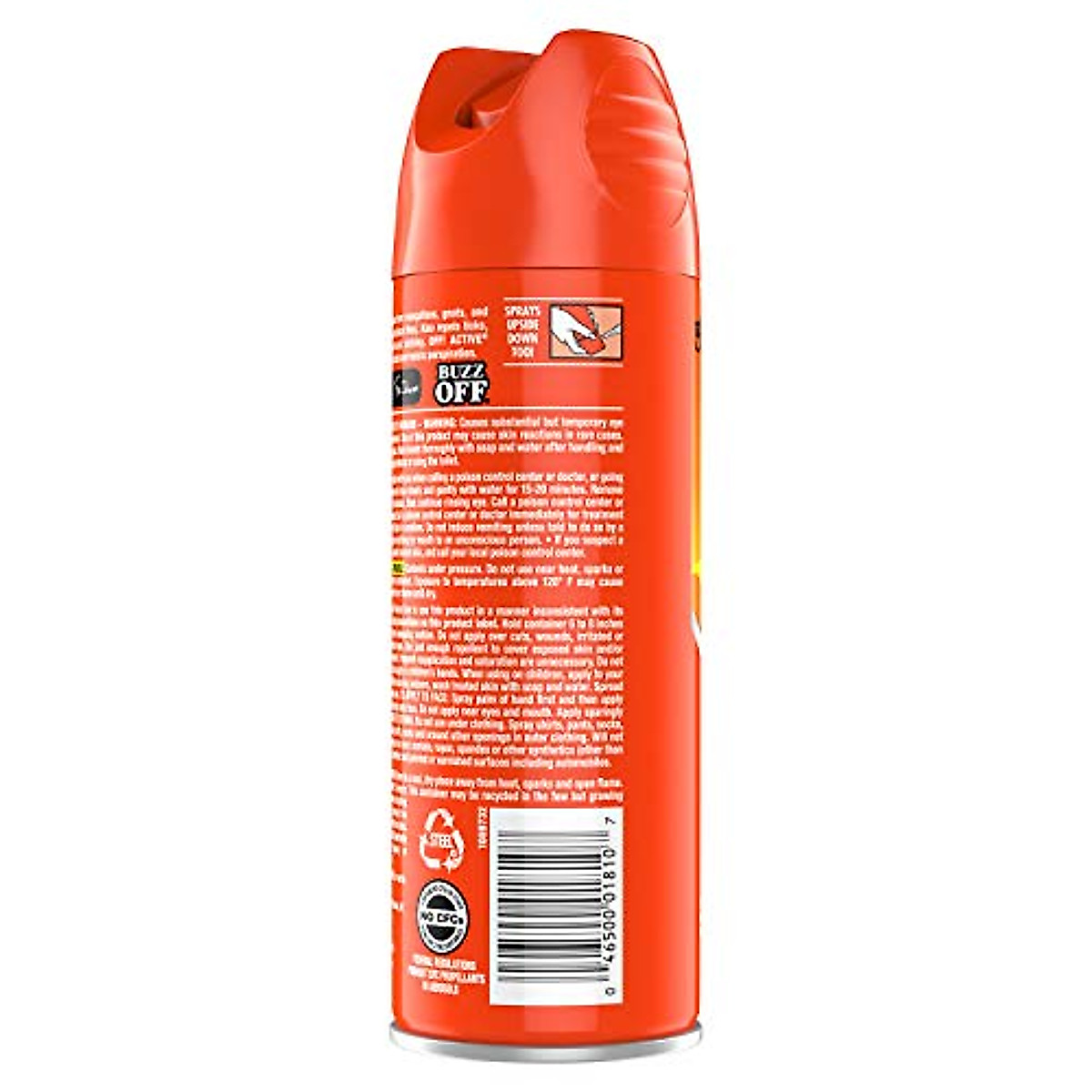 OFF! Active Insect Repellent, Sweat Resistant 6 oz ( Pack of 3)