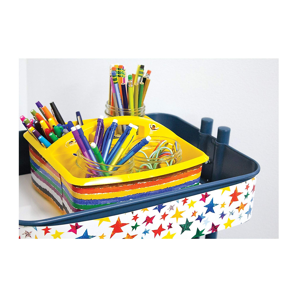 Carson Dellosa The World of Eric Carle Sparkling Stars Borders (108064)