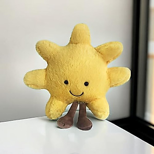 New Moon Sunshine Plush Toy Cute Smile Fun Filled Animal Pillow Soft Plush Toy for Children's Birthday Gift