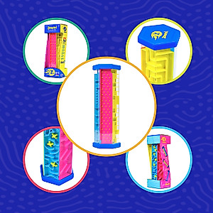 Mobi Zoomi Hexagon Maze Puzzle Game - 3D Hexagon Maze Gravity Ball Games, Brain Teaser Puzzles, Marble Maze Fidget Toy, Brain Games Road Trip Essentials - for Ages 4+