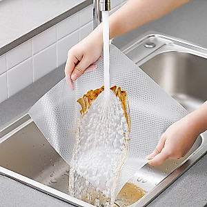 Shelf Liner for Kitchen Cabinets.12x197Inches Wire Shelf Liner,Shelf Liners for Kitchen Cabinet Liner/Drawer Liner.Waterproof/Non-Adhesive