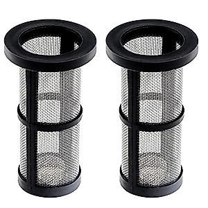 Funmit in-Line Filter Screen 48-222 Replacement for Zodiac Polaris 180, 280, 380, 3900 Model Pool Cleaner in-Line Filter Screen 48-222 (2 Pack)