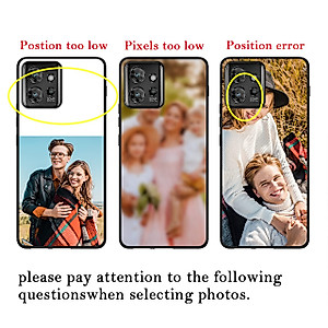 Custom Phone Case for Motorola Moto ThinkPhone 5G Customized Personalized Multi-Picture Collage Photos Cover Anti-Scratch Shock-Resistant Soft Protective TPU Phone Cases