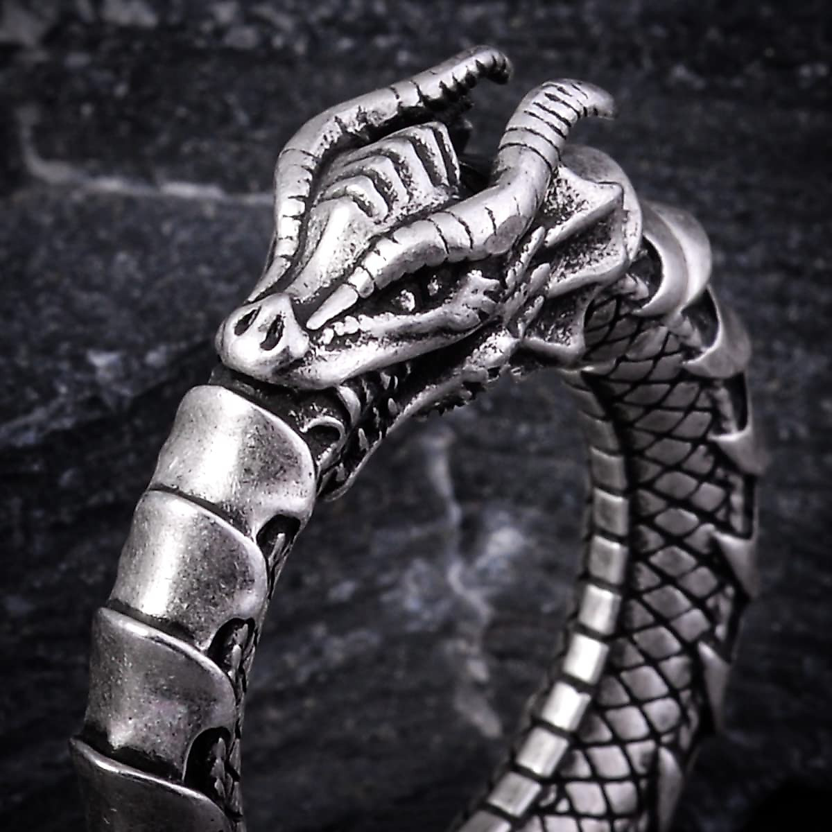 PUNKYOUTH 1 Pair 2g Ear Hanger Dangle Gauges For Ear Hoop Ear Plugs Brass Ear Gauges Floral Retro Dragon Stretcher Expander Piercings