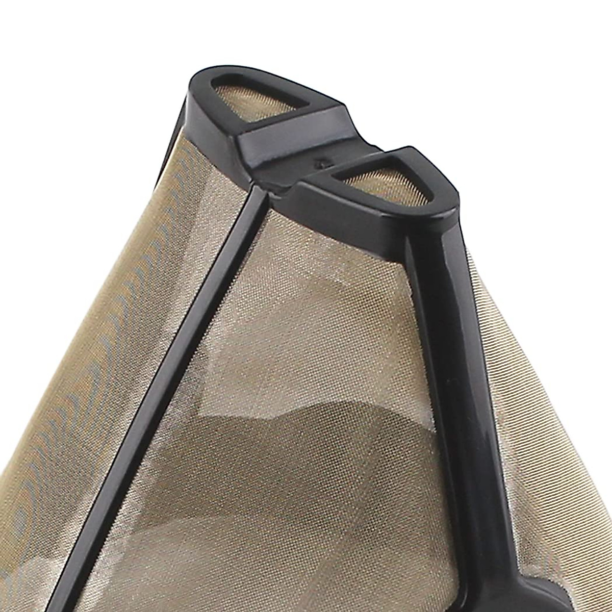 Veterger Replacement Parts 2pcs Cone Reusable Coffee Permanent Filters, Compatible with Ninja Coffee Maker CM305, CP301, CP307C,CM401