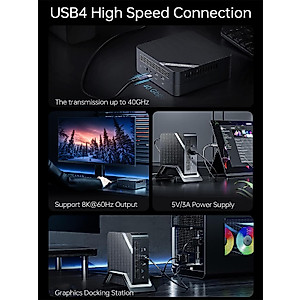 MINISFORUM Venus Series UM773 Lite Mini PC AMD Ryzen 7 7735HS Barebones Desktop Computer, No RAM No SSD, 2.5Gbps LAN, 2X4K HDMI, 1X8K USB4 Output, Radeon 680M Graphics Micro PC