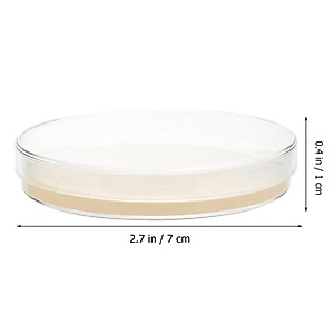 ULTECHNOVO Nutrient Agar Plates, Nutrient Agar Petri Dishes Science Project Kit, Pre-Poured Agar Plates for Students Science Fair Projects