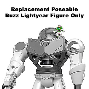 Imaginext Replacement Part Toy Story 4 Buzz Lightyear Robot - GBG65 ~ Replacement Poseable Buzz Lightyear Figure