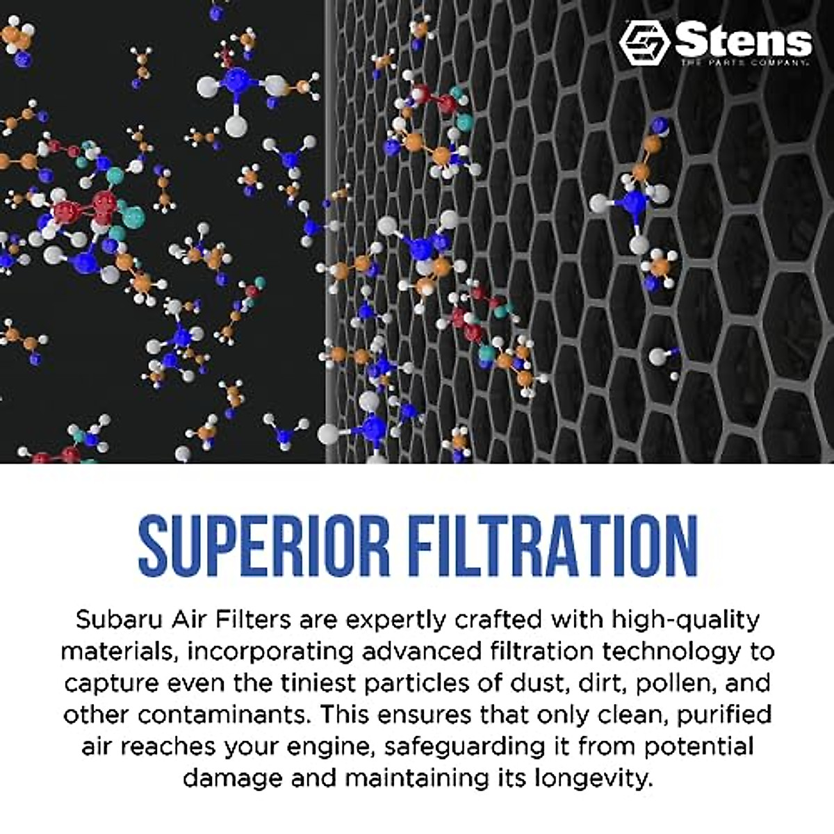 Stens Air Filter Combo 058-013 Compatible with/Replacement for Subaru 234-32607-07