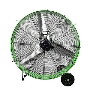 OEMTOOLS OEM24879 42" Direct-Drive Barrel Fan, Large Industrial Fan With Wheels, Metal Barrel Drum Fan, Industrial Fans, High Velocity Shop Fan For Garage, Commercial Fans for Warehouse, Fan On Wheels