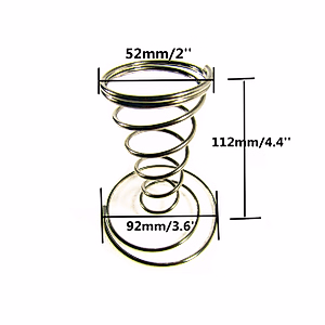 Stainless steel Pizza Cone Holder Stand Ice Cream Cone Holder (2 pcs)