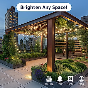 PREXTEX 200-Count Clear Christmas Lights with Green Wire - 40 ft Warm White Mardi Gras Lights for Indoor and Outdoor Use - Holiday Fairy Lights for Christmas Trees, Patios, and More