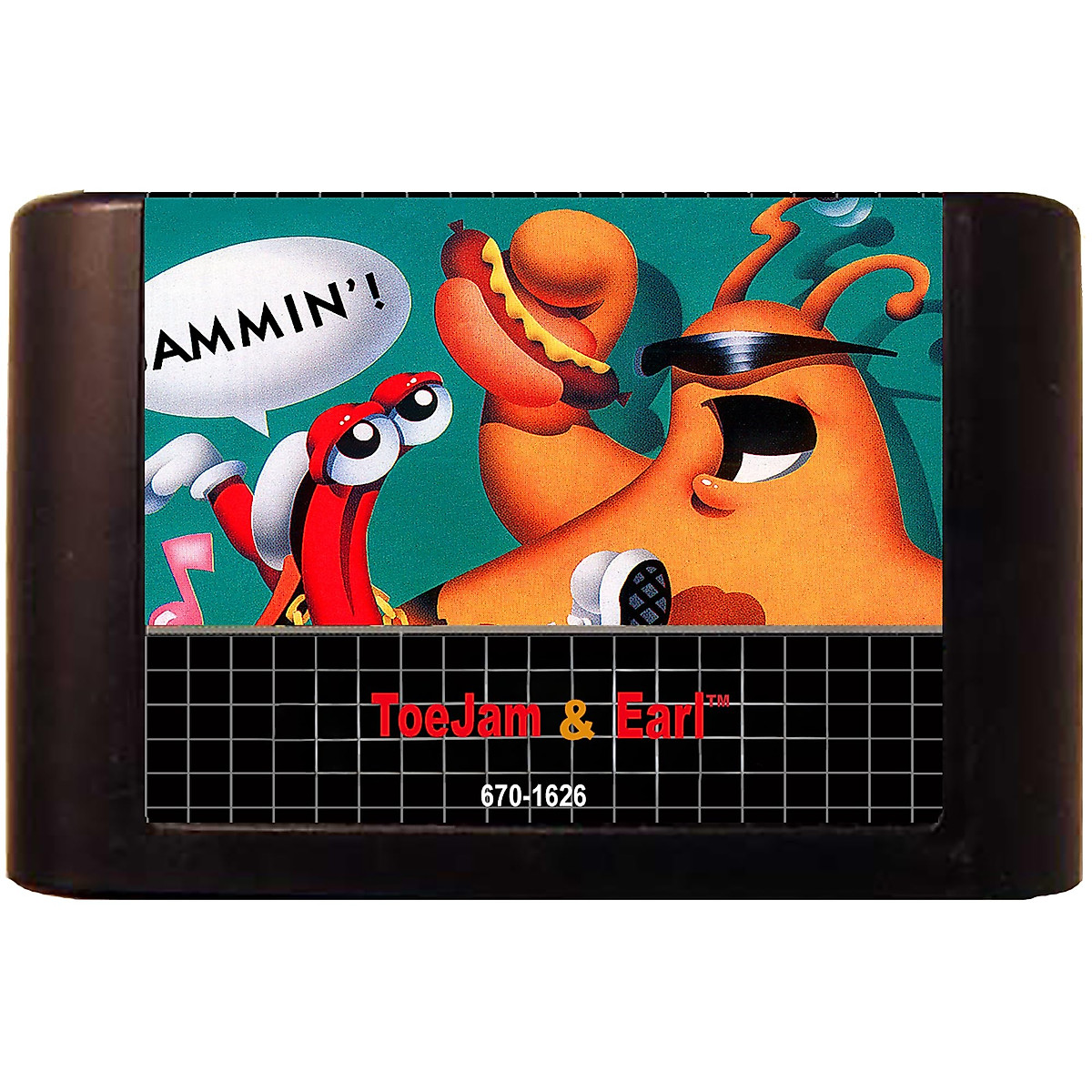 Toejam and (&) Earl (Sega Genesis / Megadrive) - Reproduction Video Game Cartridge