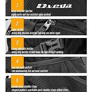 Dveda 35L Lightweight Packable Backpack Waterproof Durable Hiking Travel Backpack Daypack