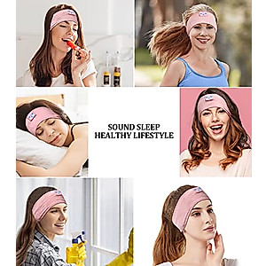 Perytong Bluetooth Headphones for Sleep, Sleep Headphones Headband Soft Sleep Earbuds Bluetooth Headband Headphones,Gifts for Women Sister Mothers Day Birthday Valentine's Day