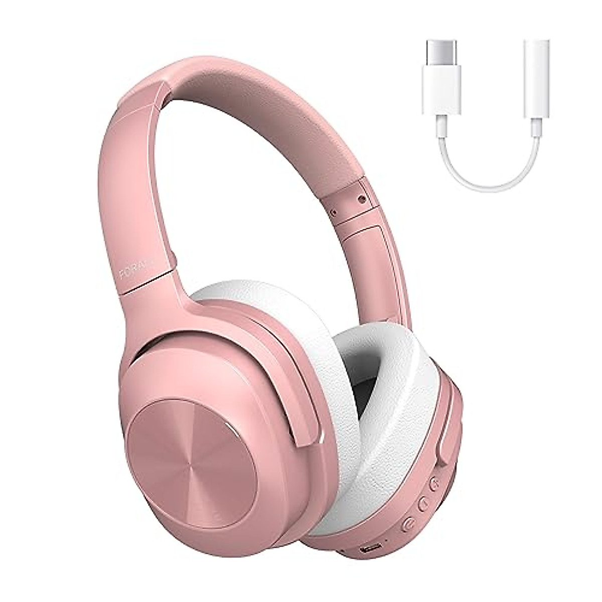 FORALL Pink Active Noise Cancelling Headphones