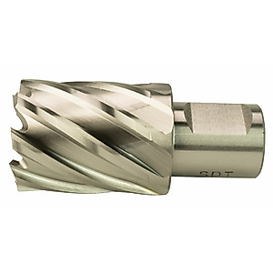 Steel Dragon Tools 1-1/8" x 1" High Speed Steel Annular Cutter with 3/4" Weldon Shank