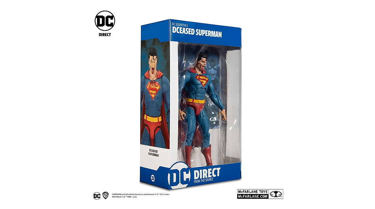 DCeased Superman Action Figure - 1:10 Scale by McFarlane Toys