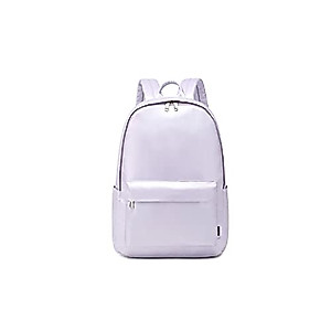 Wadirum Waterproof Cute School Backpack for Girl and Boy Fashion Women Daypack Purple