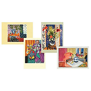 Caspari Matisse Boxed Note Cards - 8 Note Cards & Envelopes